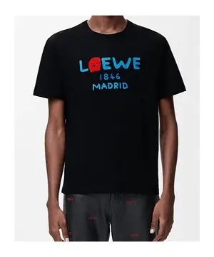 Loewe Relaxed Fit T-shirt In Cotton