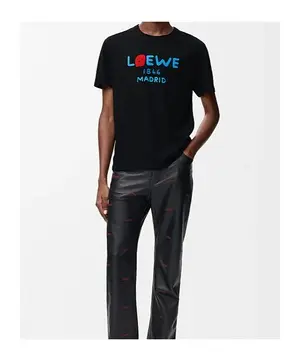 Loewe Relaxed Fit T-shirt In Cotton