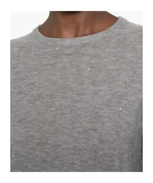 Fabiana Filippi Ribbed Crew-neck Knit Top