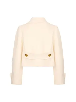P.a.r.o.s.h Button-front Long-sleeve Casual Jacket