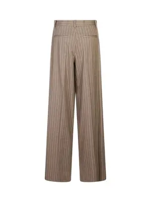 P.a.r.o.s.h Pinstripe Pleated Trousers