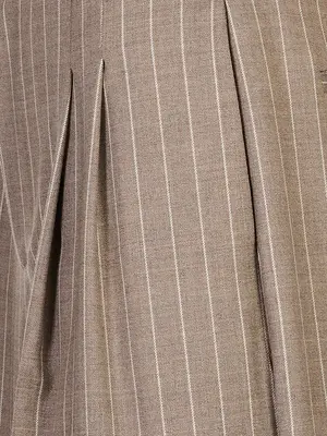 P.a.r.o.s.h Pinstripe Pleated Trousers
