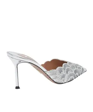 AQUAZZURA Ce Soir 85 Mules - No