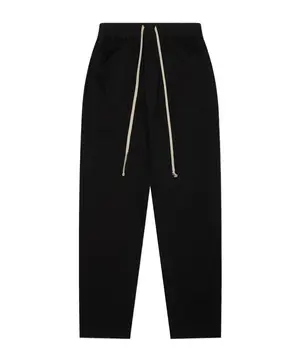 Rick Owens Drawstring Drop-crotch Cargo Trousers - Black