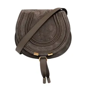 Chloé Flap Shoulder Bag Grey