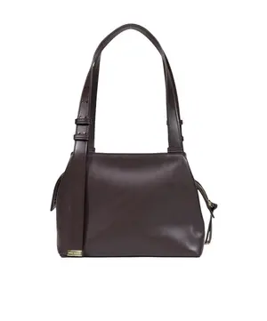 Armani Exchange Zipper Shoulder Bag - Black