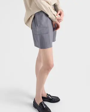 Prada Light Mohair Shorts