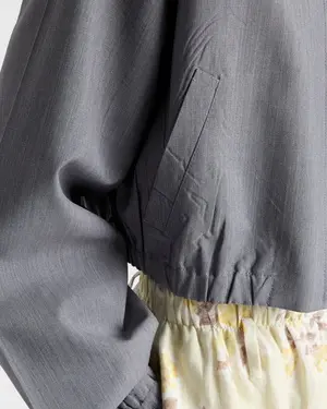 Prada Light Mohair Blouson Jacket