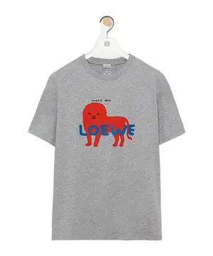Loewe Relaxed Fit T-shirt In Cotton