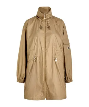 Moncler Adhemar Nylon Parka - Nude