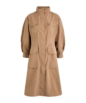 Moncler Nantes Shell Parka - Nude
