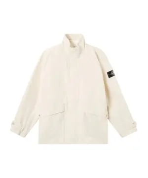 Stone Island Compass Patch Parka - Ivory