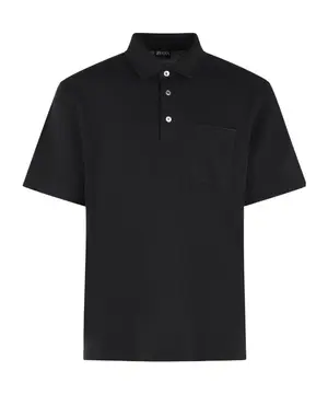 Zegna Pocket Detail Polo Shirt