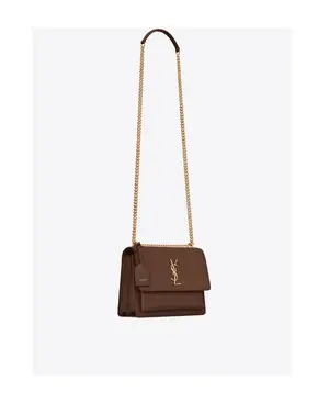Saint Laurent Medium Sunset Smooth Leather Bag