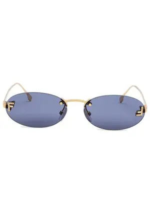 Fendi Oval-frame Sunglasses