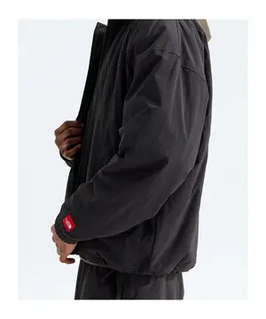 The North Face Tnf Red Box Nylon Fleece-lined Jacket