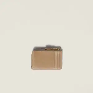 Miu Miu Logo-embossed Zipped Wallet