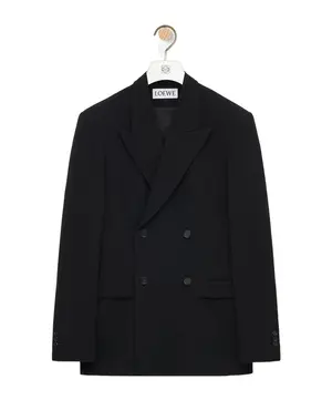 Loewe Double-breasted Wool Jacket