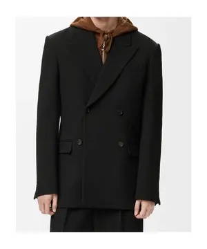 Loewe Double-breasted Wool Jacket
