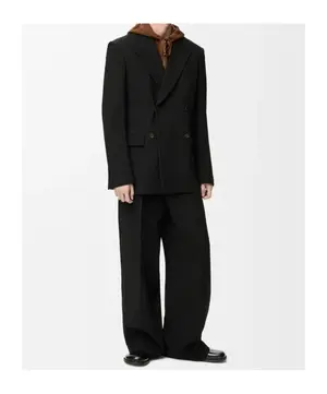 Loewe Double-breasted Wool Jacket