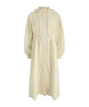 Moncler Coupiac Nylon Parka - Nude