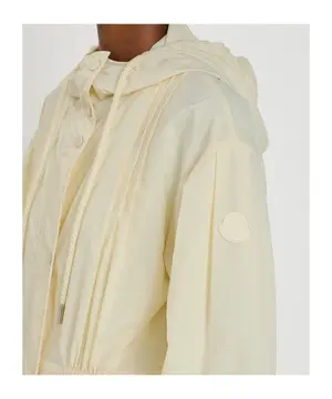 Moncler Coupiac Nylon Parka - Nude