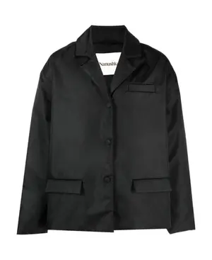 Nanushka Padded Single-breasted Blazer - Black