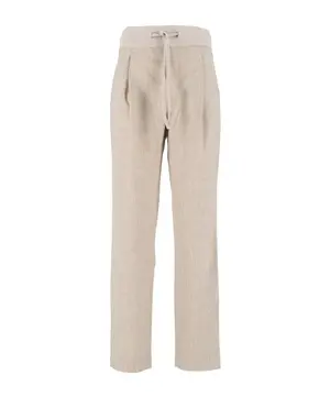 Fabiana Filippi Drawstring Knit Sweatpants