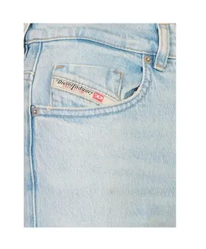 DIESEL® Belt-loop Wide-leg Jeans - Blue