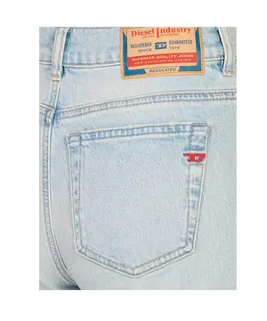 DIESEL® Belt-loop Wide-leg Jeans - Blue