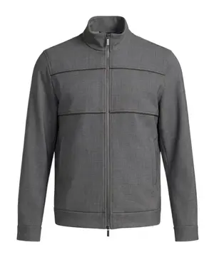 Peserico Casual Zip-up Jacket - Black