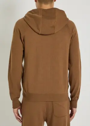 TOM FORD Hooded Cashmere And Wool-blend Jumper