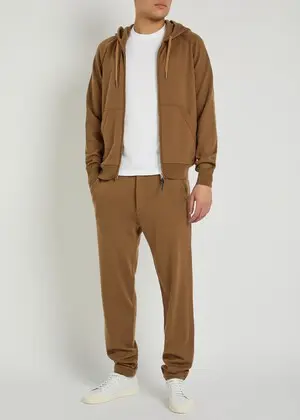 TOM FORD Hooded Cashmere And Wool-blend Jumper