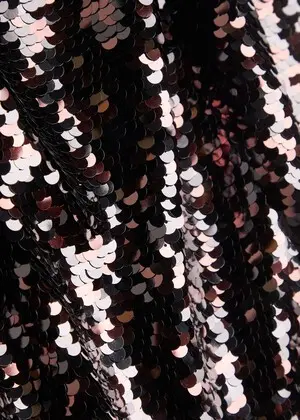 Staud Ciara Sequin-embellished Mesh Midi Skirt - Black