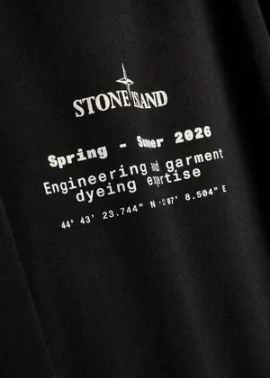 Stone Island Logo-print Cotton T-shirt