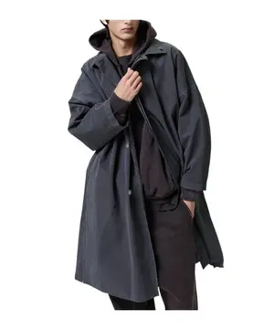 Fear Of God Garment-dyed Cropped Sleeve Car Coat