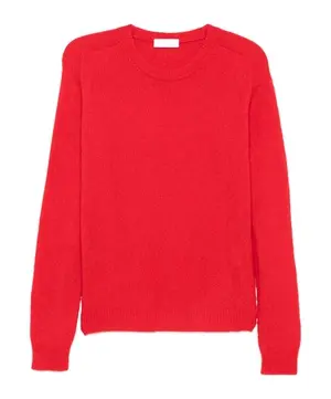 ROBERTO COLLINA Crew Neck Long-sleeved Sweater - Rosso