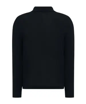 THE ROW Ripley Polo Shirt - Black