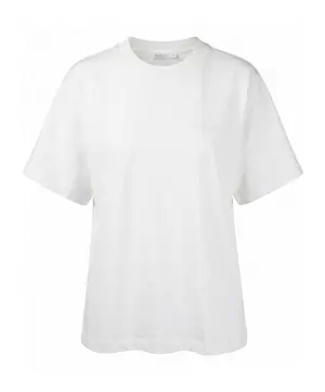 Patrizia Pepe Logo-embroidered Wide-sleeve T-shirt
