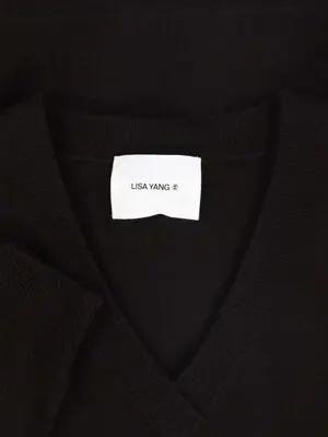 LISA YANG V-neck Sweater - Brown