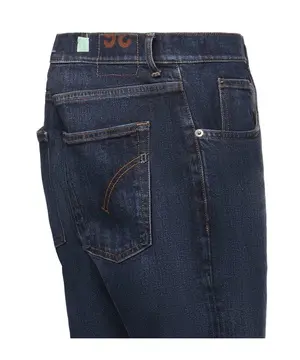 DONDUP Faded Whiskered Jeans