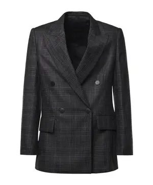 DONDUP Double-breasted Long-sleeve Blazer - Black