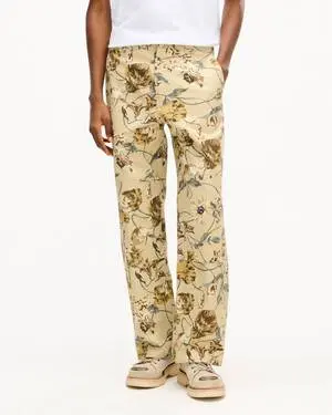 Kenzo Floral Wide-leg Jeans