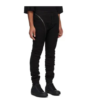 Rick Owens Aircut Decorative-zip Skinny Joggers