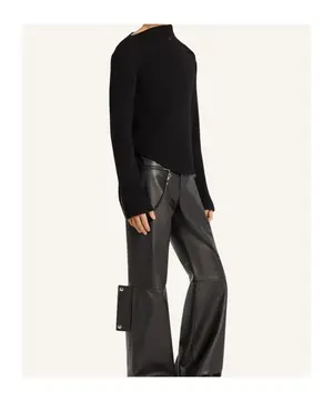 COURREGES Courrèges Ribbed-knit Boatneck Jumper