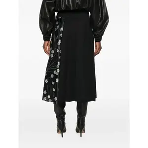 Stine Goya Pleated Midi Skirt