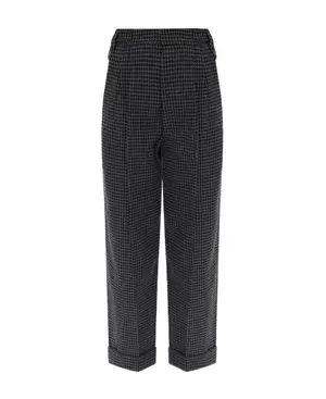 Nanushka Biba Checked Trousers