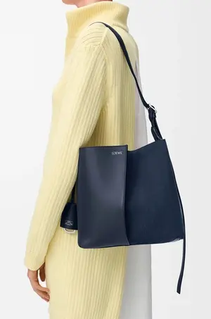 Loewe Adjustable Shoulder Bag - Deep Navy Blue