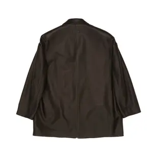 Fear Of God Single Breasted Leather Jacket