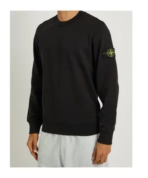 Stone Island Logo Cotton Sweatshirt